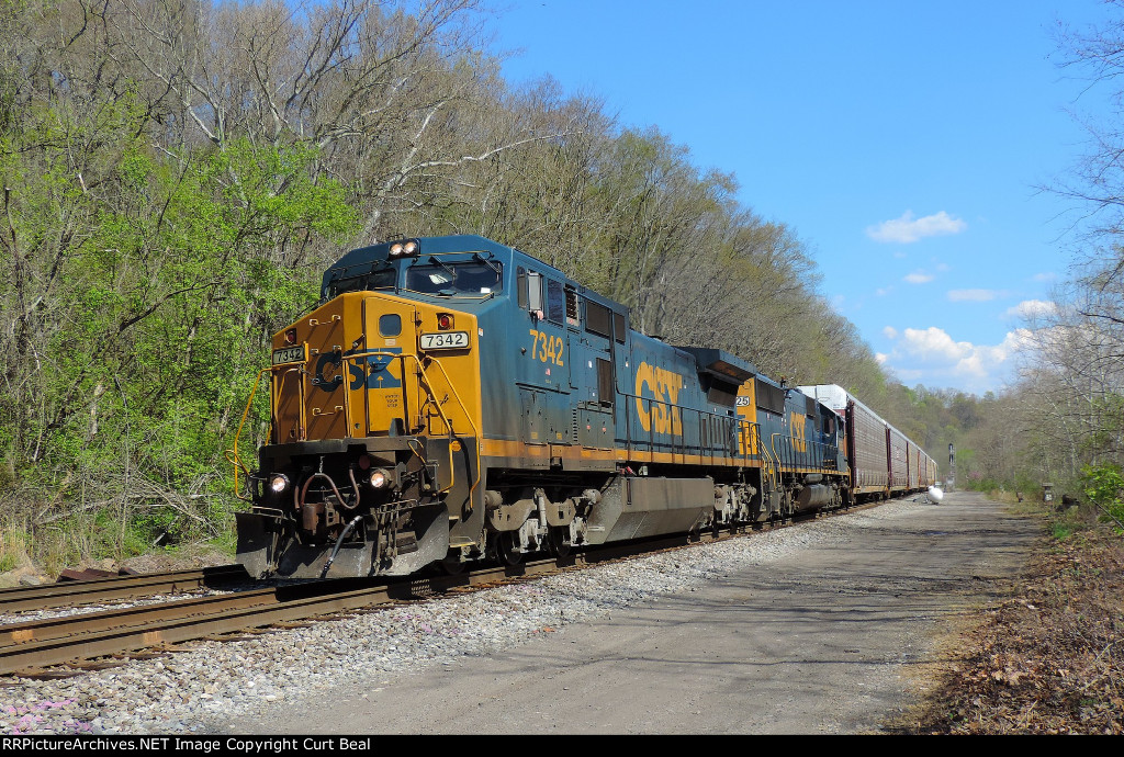 CSX 7342 and 8625
